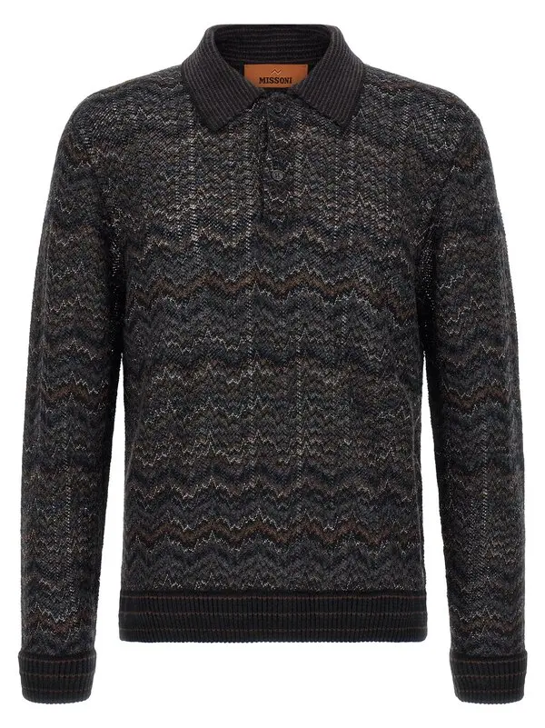 Missoni Knitted Polo Shirt