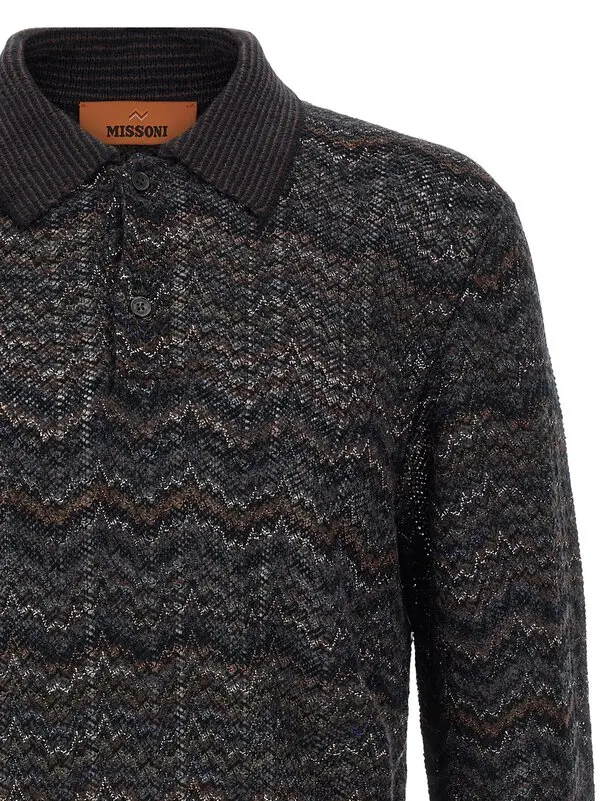 Missoni Knitted Polo Shirt