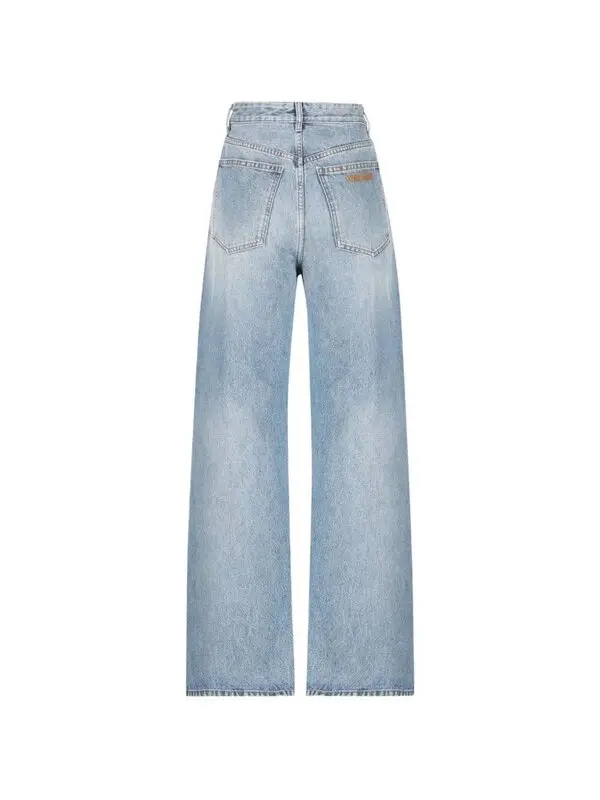 Miu Miu Cotton Jeans - Multicolor