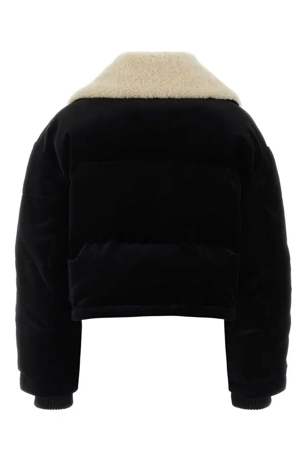 Gucci Velvet Padded Jacket