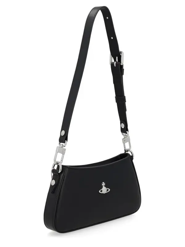 VIVIENNE WESTWOOD Borsa Tasha Shoulder Bag - Black