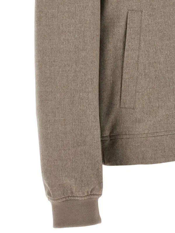 Brunello Cucinelli Cashmere Bomber Jacket