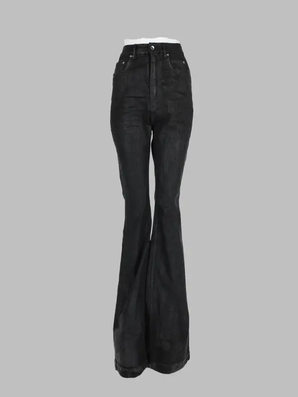 Rick Owens Denim Jeans - Black
