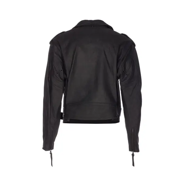 Balmain Cowskin Biker Jacket