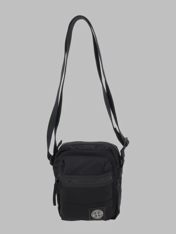 Stone Island Borsa A Tracolla In Nylon Metal