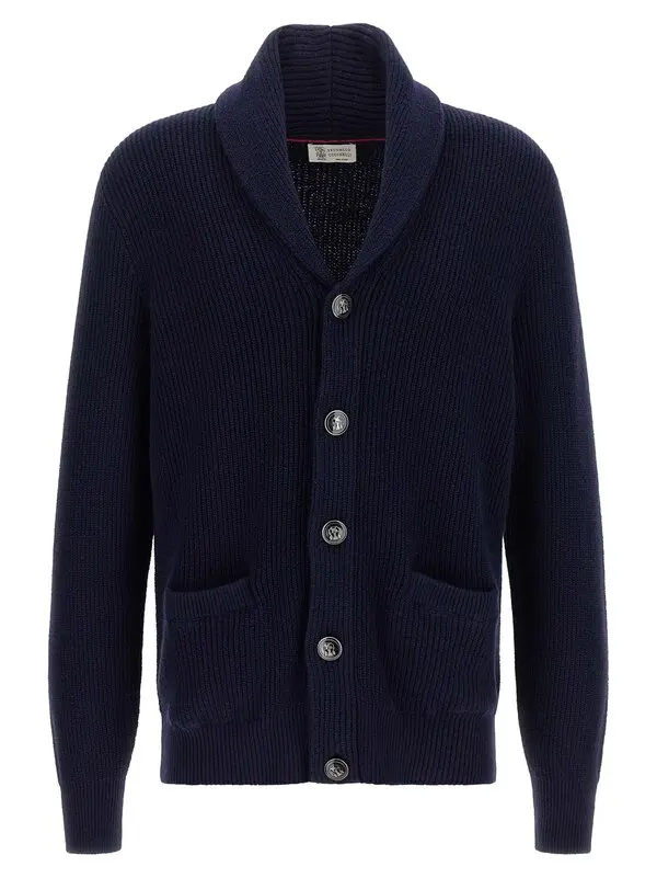 Brunello Cucinelli Malfilé Cotton Cardigan