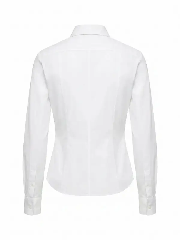 JIL SANDER Cotton Long Sleeve Button Up Shirt