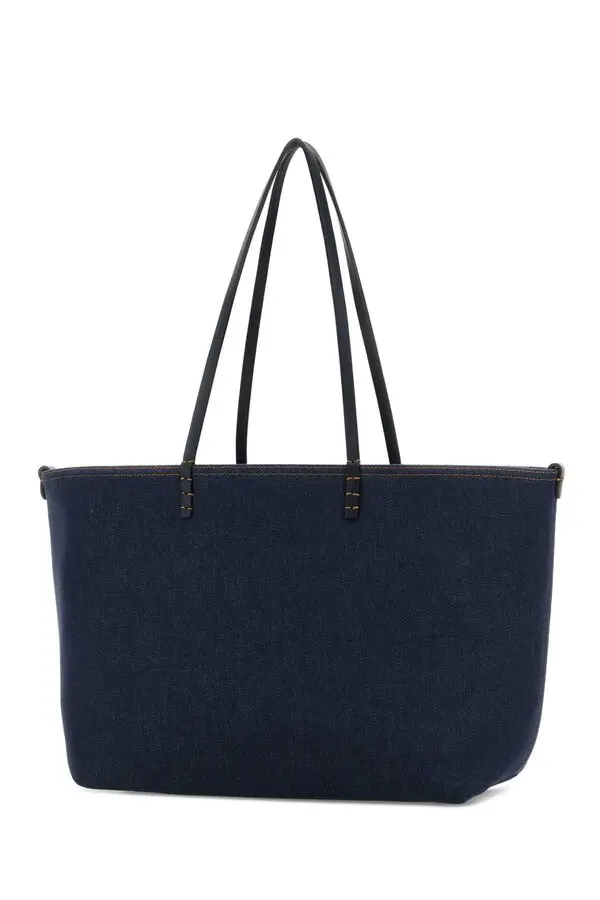 Fendi Denim Reversible Shopping Bag