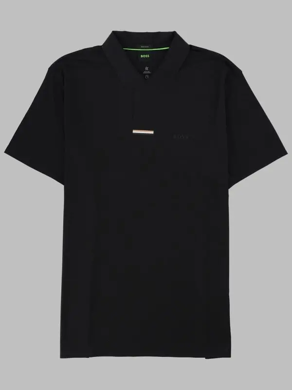 BOSS Polo Con Logo - Black