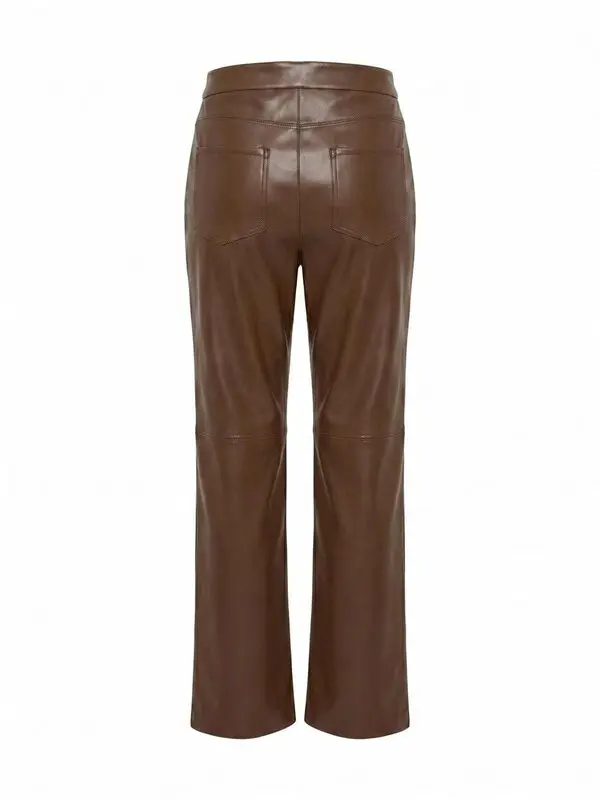 Max Mara Leather-look Pants - Multicolor