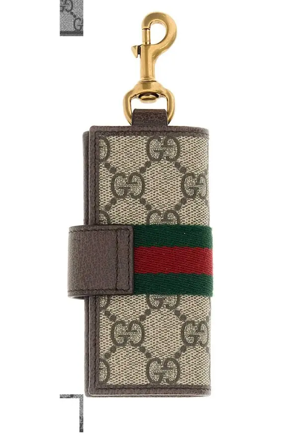 Gucci Printed Canvas Keyring