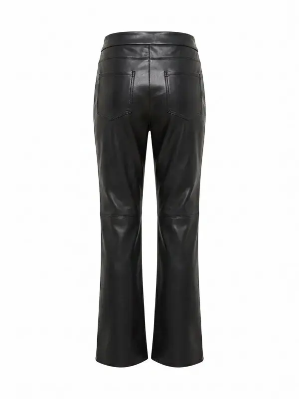 Max Mara S Leather-look Pants - Multicolor
