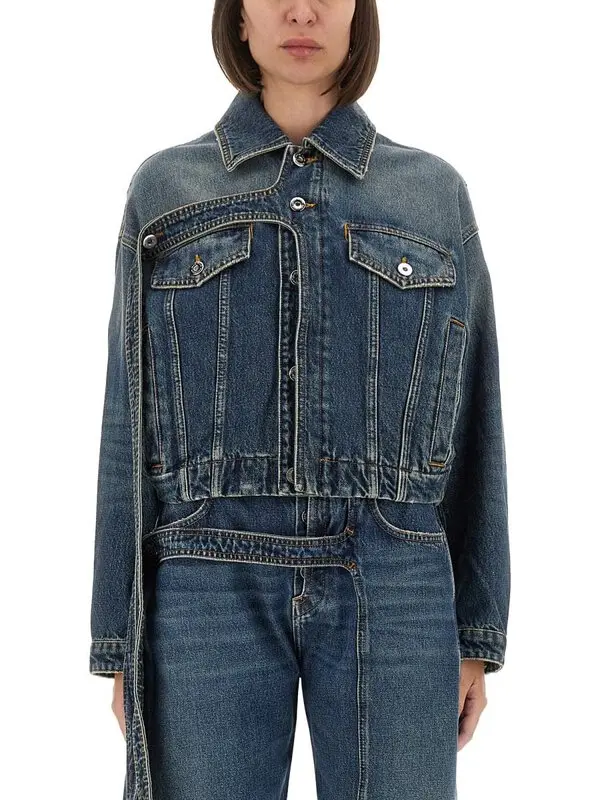 JEAN PAUL GAULTIER Denim Jacket - Blue