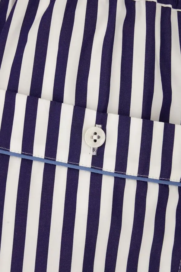 Dolce & Gabbana Striped Clothing Shorts Sku: Gv5matfr52gs8056 - Multicolor