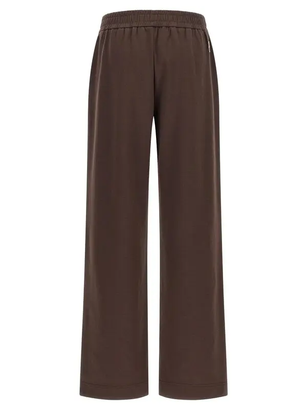 Moncler Double Knit Joggers - Brown