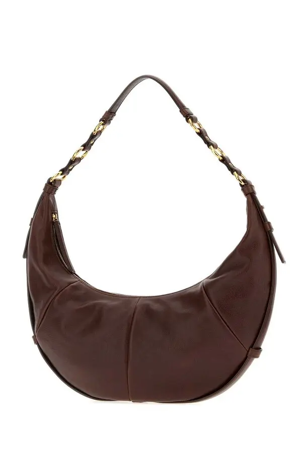 Saint Laurent Leather Shopping Bag - Brown