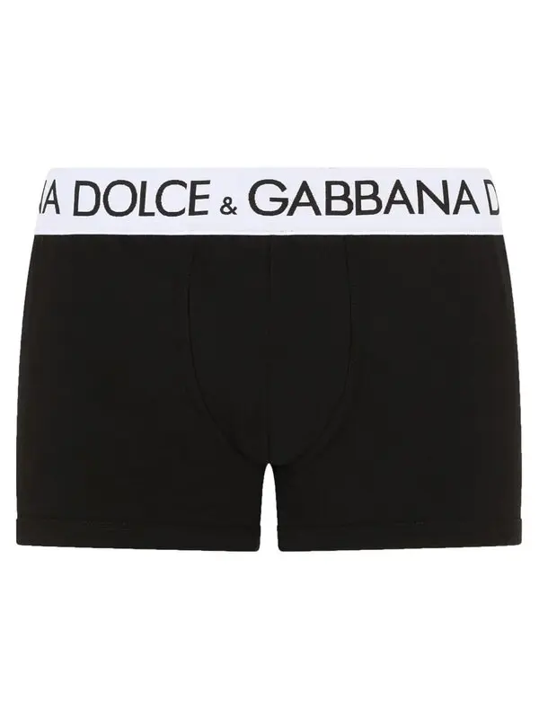 Dolce & Gabbana Boxer Regular Fit - Black