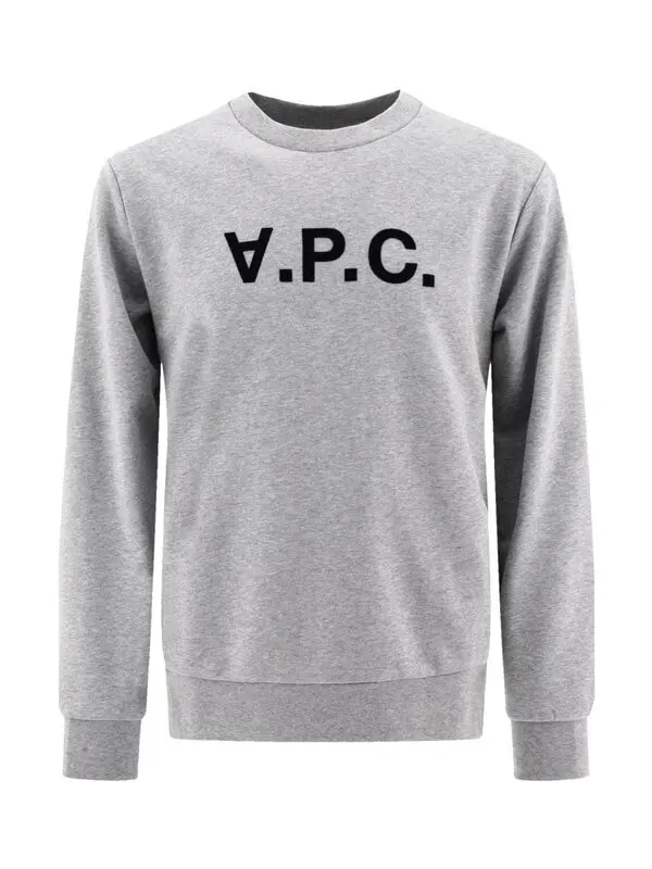 A.p.c. Standard Grand Vpc Gots Sweatshirt - Gray