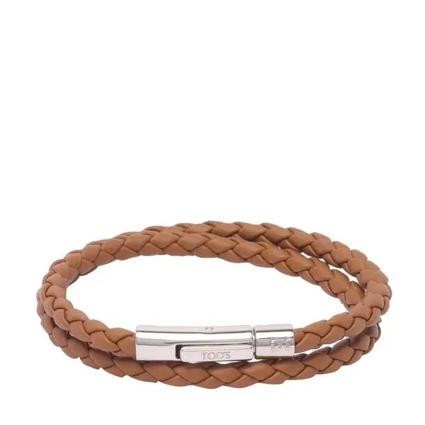TOD'S Leather Bracelet - Brown