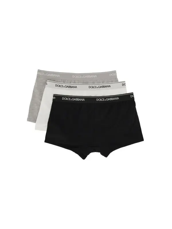 Dolce & Gabbana Confezione Da Tre Boxer - Multicolor