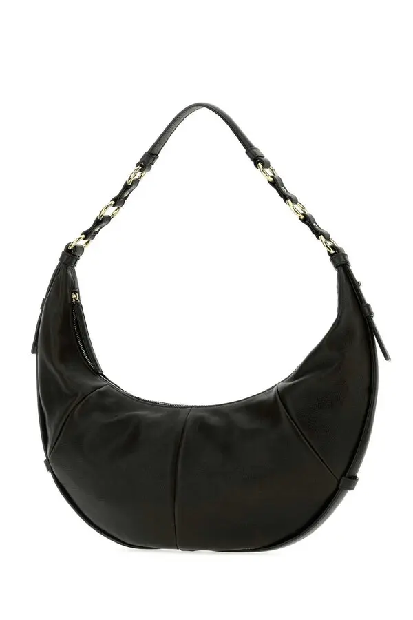 Saint Laurent Leather Shopping Bag - Black
