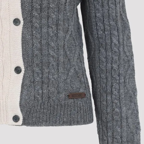 Moschino Bicolor Cardigan