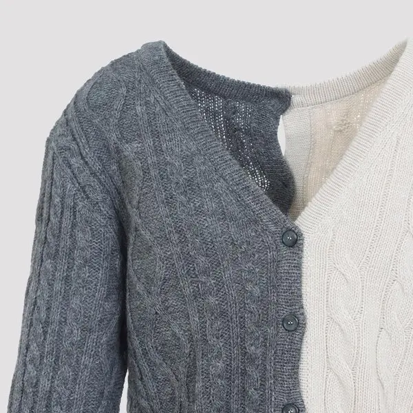 Moschino Bicolor Cardigan