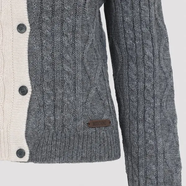 Moschino Bicolor Cardigan