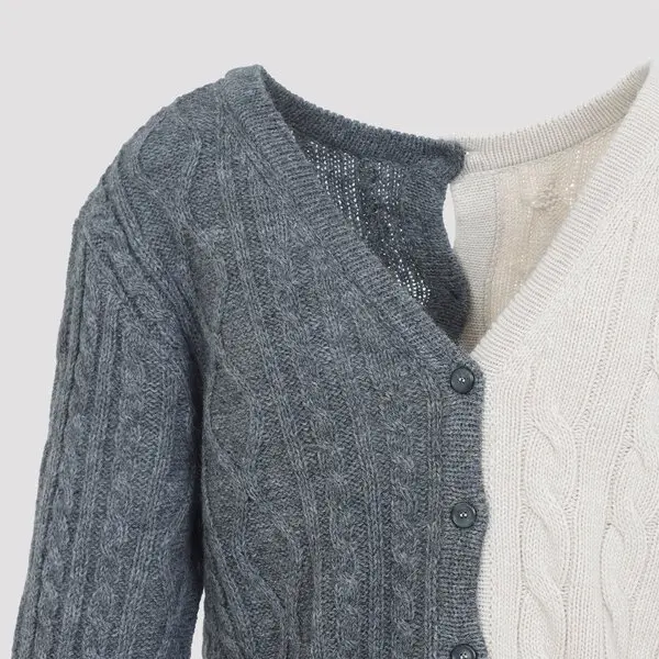 Moschino Bicolor Cardigan