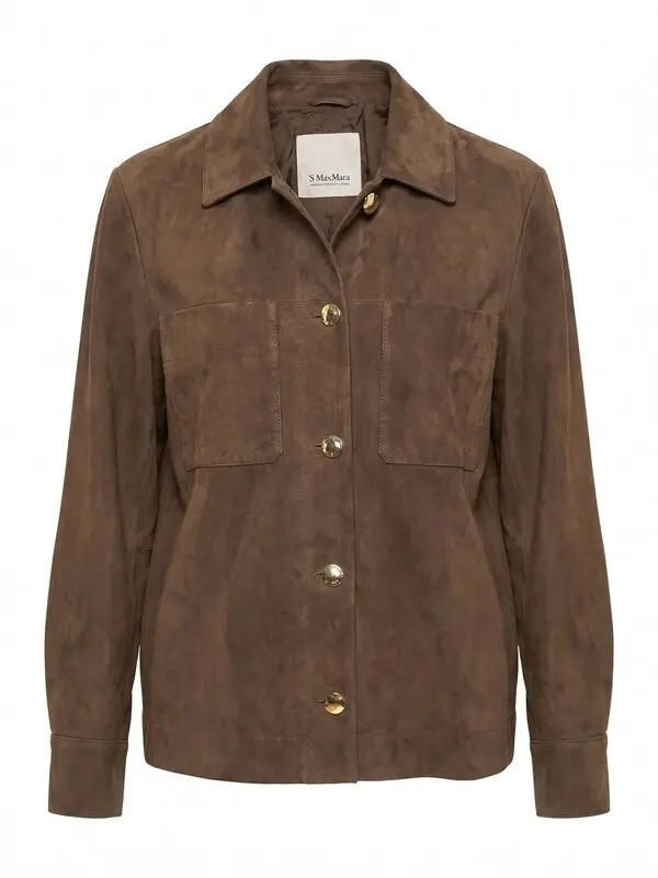 Max Mara S Leather Jacket