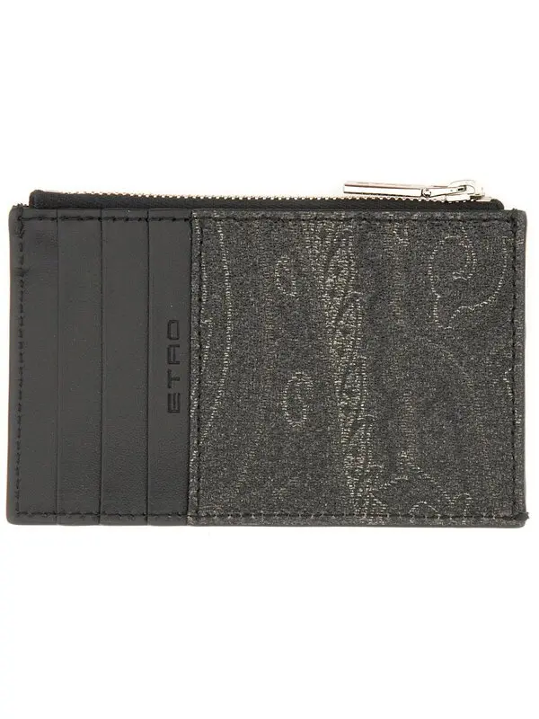 Etro Card Holder Arnica With Pegasus