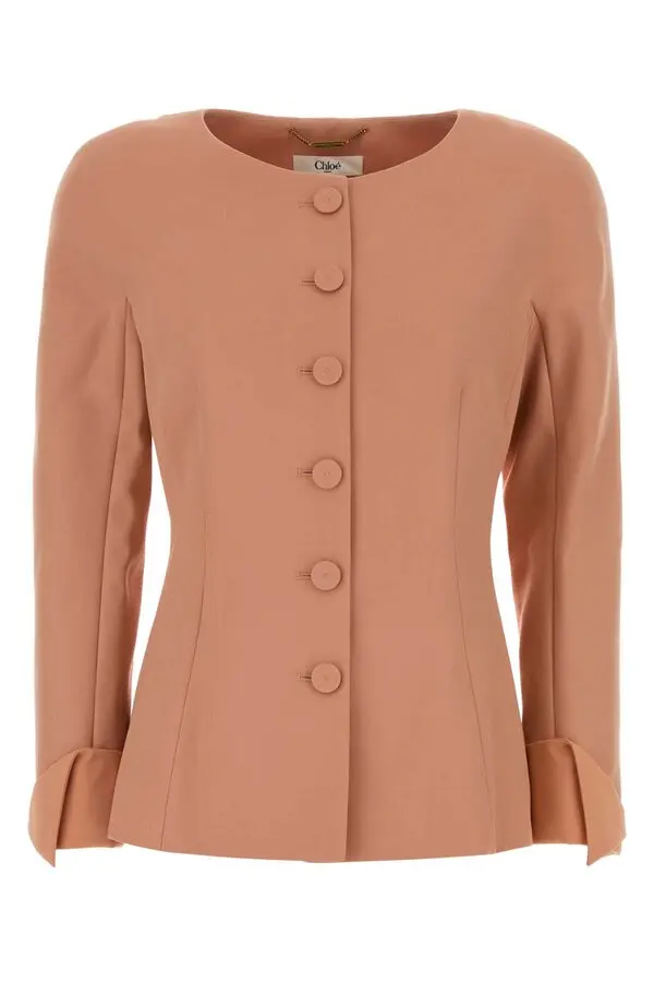 Chloé Antiqued Wool Blazer