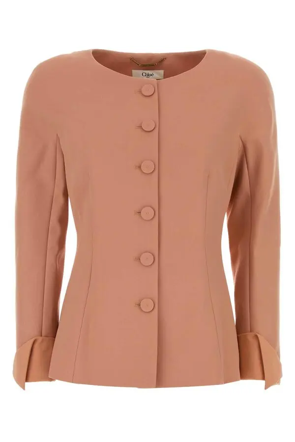 Chloé Antiqued Wool Blazer