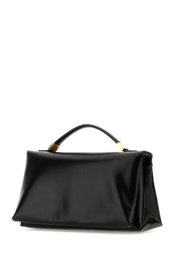 Marni Leather Prisma Handbag