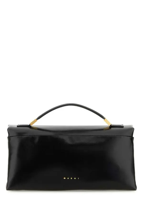 Marni Leather Prisma Handbag