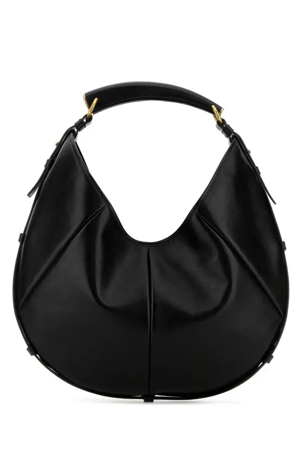 Saint Laurent Leather Shoulder Bag - Black