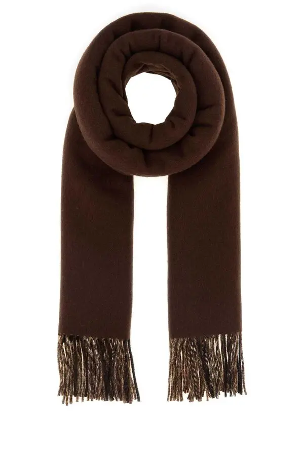 Burberry Cashmere Reversible Scarf - Brown