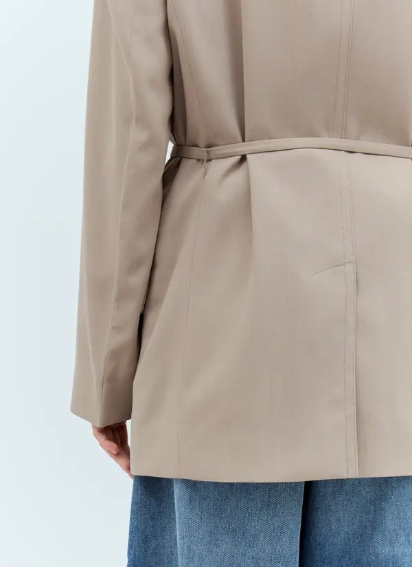 Acne Studios Peak Lapels Belted Blazer