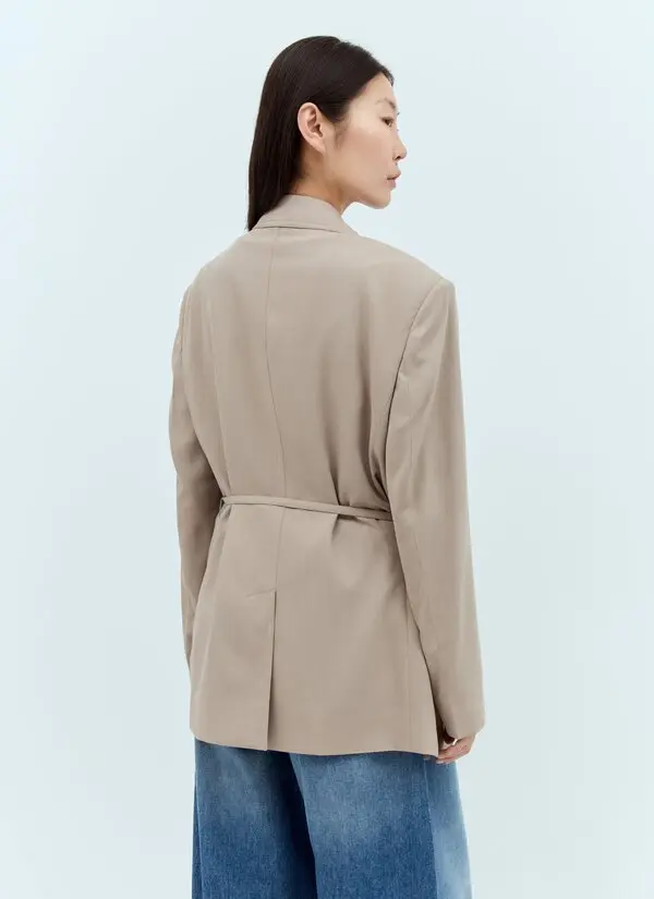 Acne Studios Peak Lapels Belted Blazer