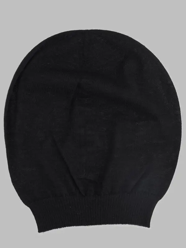 Rick Owens Berretto Medium - Black