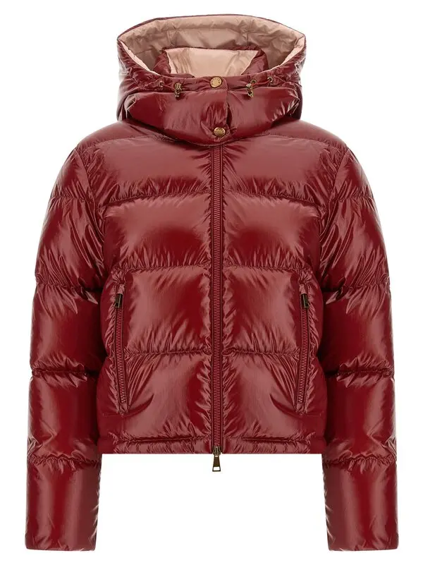 Moncler Nievole Down Jacket - Red