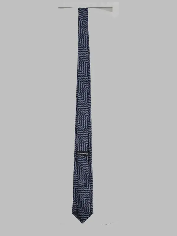 Giorgio Armani Cravatta In Seta Jacquard