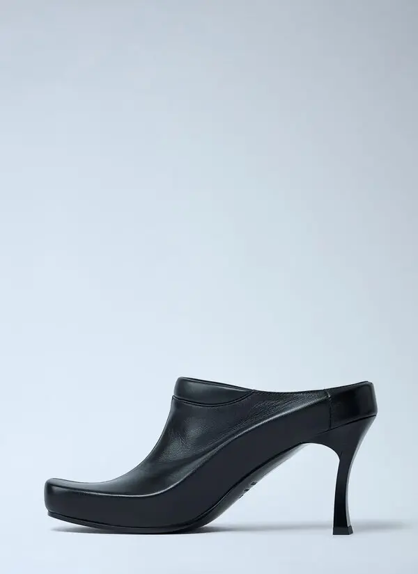 Balenciaga Scholl Mules - Black
