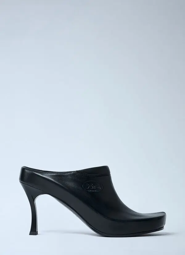 Balenciaga Scholl Mules - Black