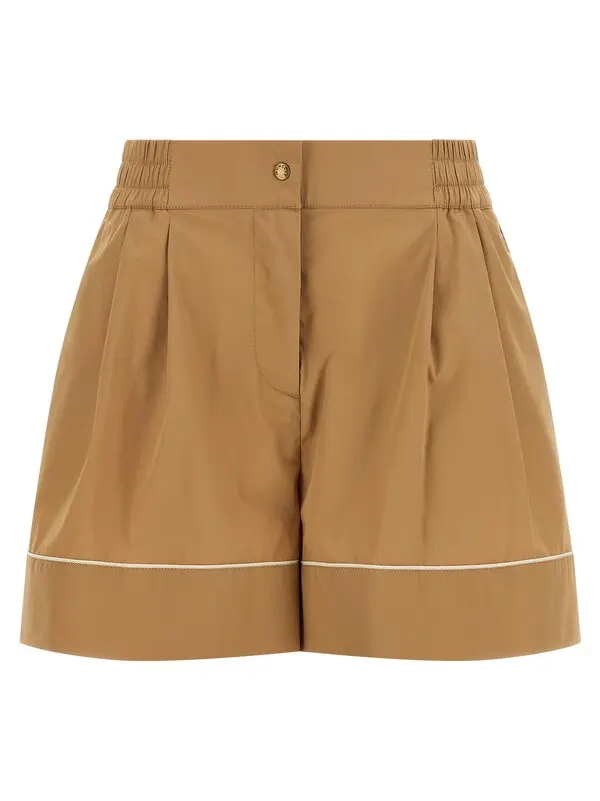 Moncler Tailored Shorts - Cream