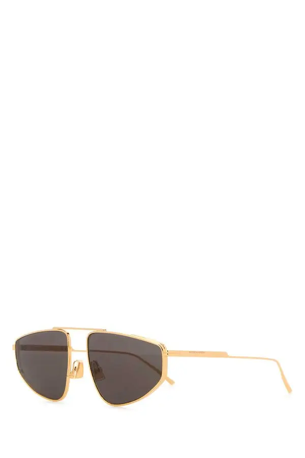 Bottega Veneta Metal Classic Sunglasses - Gold