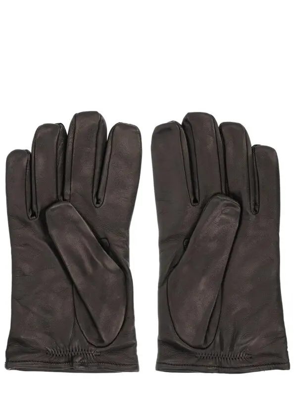 Our Legacy Leather Gloves - Black