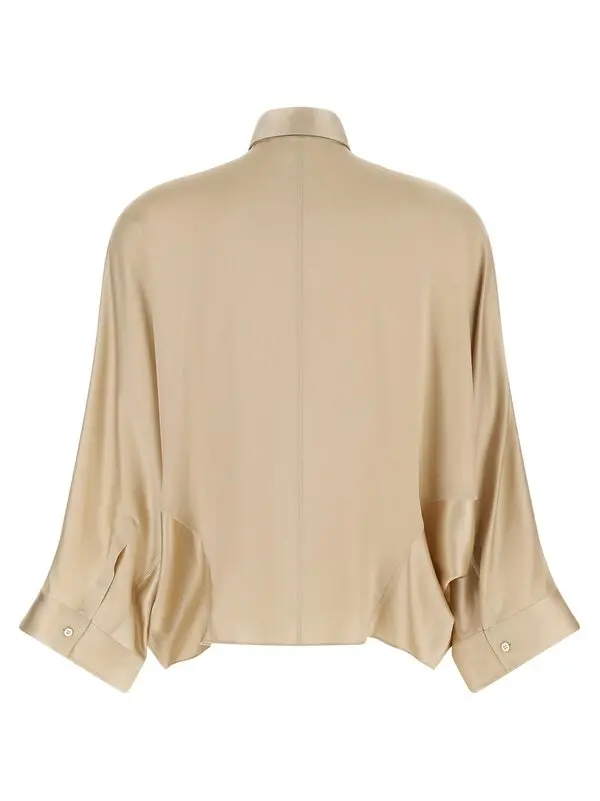 Brunello Cucinelli Monile' Satin Shirt