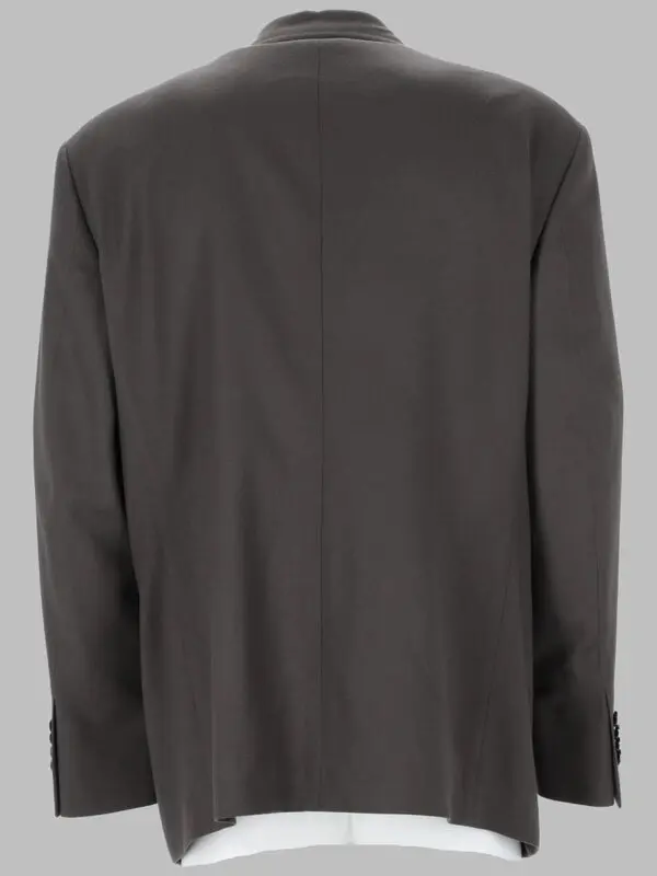 Giorgio Armani Abito Doppiopetto Over In Lana