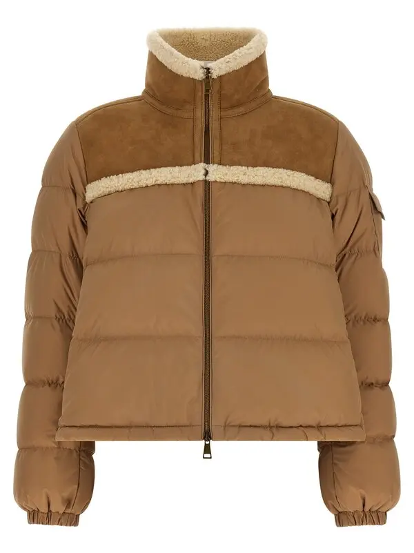 Moncler Aurore Down Jacket - Cream